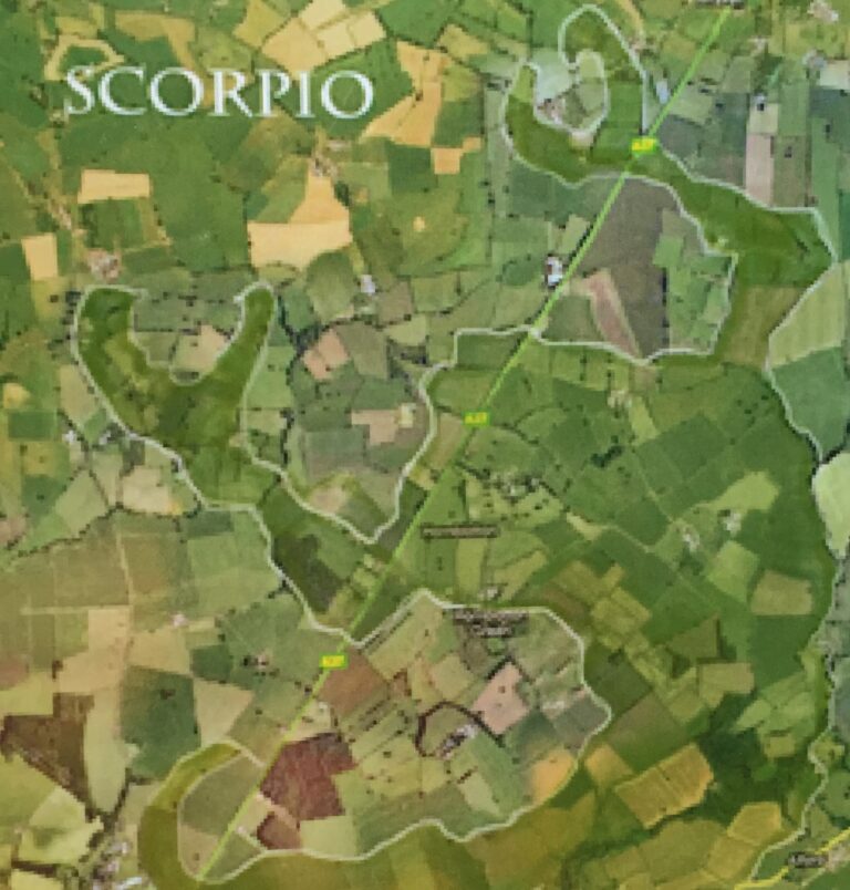 The Glastonbury Zodiac, Scorpio at Hornblotten. – Secrets of the Grail ...