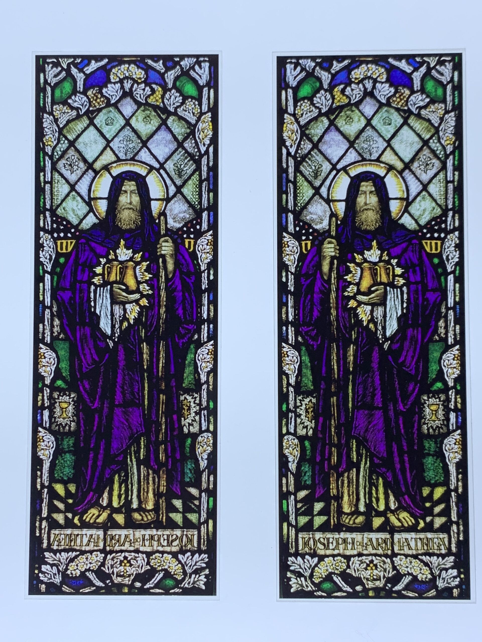 Hidden Images in The Joseph of Arimathea Stained Glass Window ...